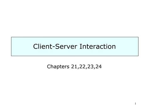 Ppt Client Server Interaction Powerpoint Presentation Free Download