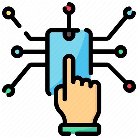 big data massive select tap icon download on iconfinder