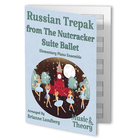 Russian Trepak Nutcracker Elementary Piano Ensemble