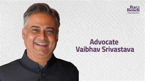 Vaibhav Srivastava Appointed Additional Advocate General To Represent