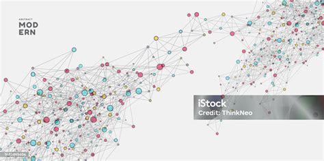 Abstract Plexus Technology Futuristic Network Background Stock Illustration Download Image Now