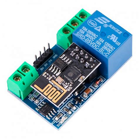 esp 01s módulo kit wifi relé esp8266 5vdc
