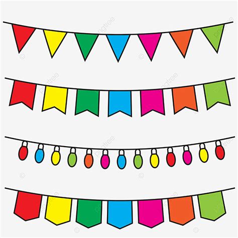 화환 생일 다양한 컬러 팩 새해 일러스트 생일 일러스트 장식 일러스트 축하 일러스트 풍선 일러스트 화환 색깔 팩 Png 일러스트 및 벡터 에 대한 무료 다운로드