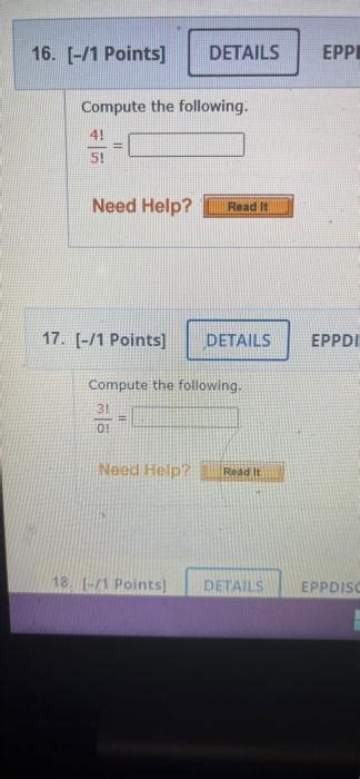 Solved Points DETAILS ΕΡΡΙ Compute the following Chegg