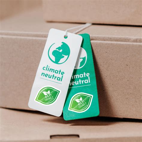 Eco Friendly Leaf Business Stickers Hzpixelie