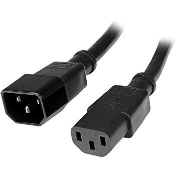 COMPUTER POWER CORD EXTENSION MALE TO FEMALE Hiforit