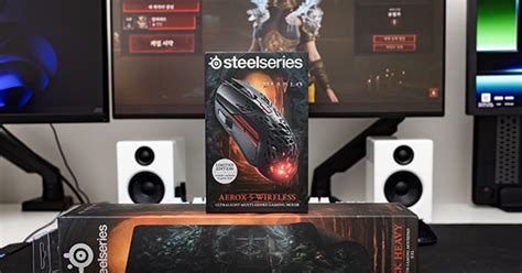 [itande스포츠] 디아블로4를 제대로 즐기려면 스틸시리즈 에어록스5 무선 마우스 Qck 마우스 패드 디아블로4 한정판과 함께