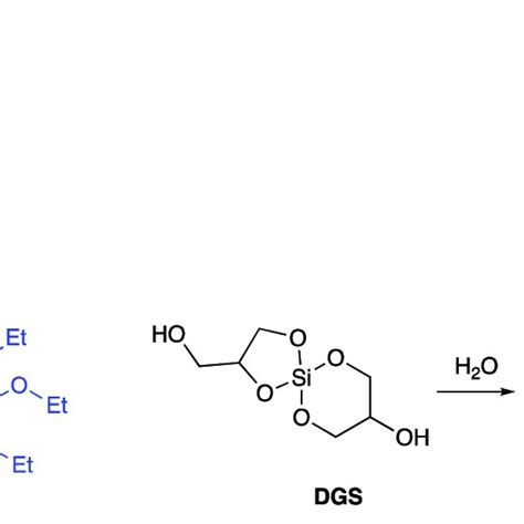 Dgs 1 And The Resulting Monolithic Silica Formed At Left By Download Scientific Diagram