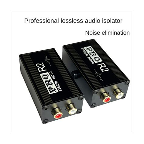 Ground Loop Audio Isolator Audio Noise Filter Rca Noise Suppressor Isolator For Pc Lazada Ph