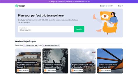Tripper Guide Reviews Use Cases Core Features Alternatives Aiai