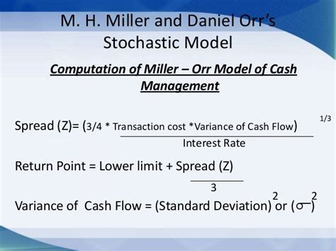 cash management model