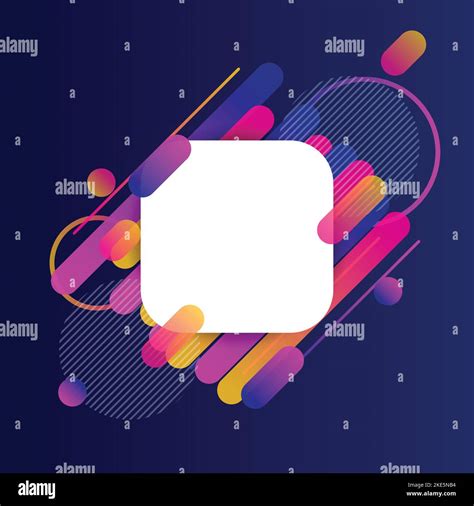 Creative Rounded Lines Edge Place For Text Business Brochure Banner