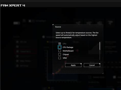 Motherboard Introduction To Fan Xpert 4 In Armoury Crate Official