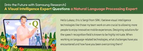 [into The Future With Samsung Research ①] Samsung Randd Institute Ukraine