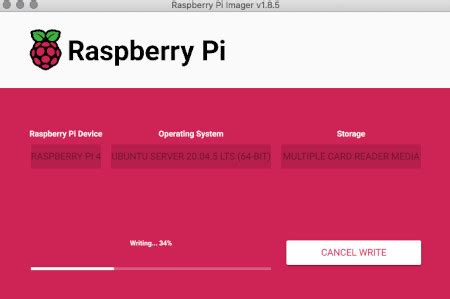 Hardware Raspberry Pi With Ubuntu KStars INDI EKOS OS Install Ubuntu Server LTS XFCE