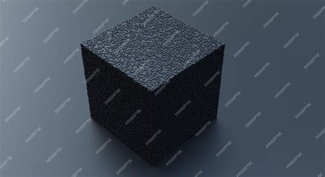 Premium Photo Cube Pixel Background Texture Pixel Pattern Wallpaper Dark Black Geometric