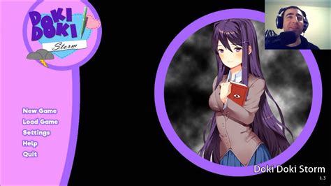 Lets Play Doki Doki Storm Ddlc Mod Part 1 Youtube