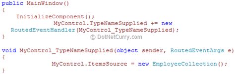 Wpf Dataform User Control Using Reflection Dotnetcurry