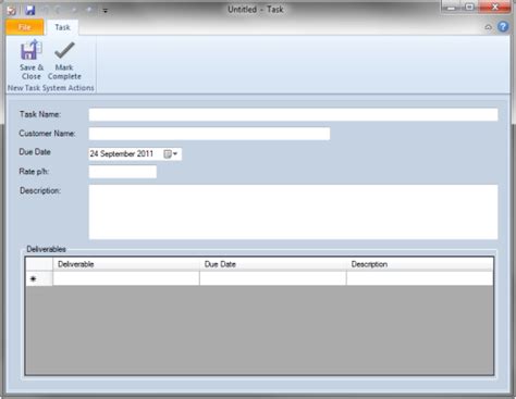 How To Replace The Standard Outlook Task UI C Sample
