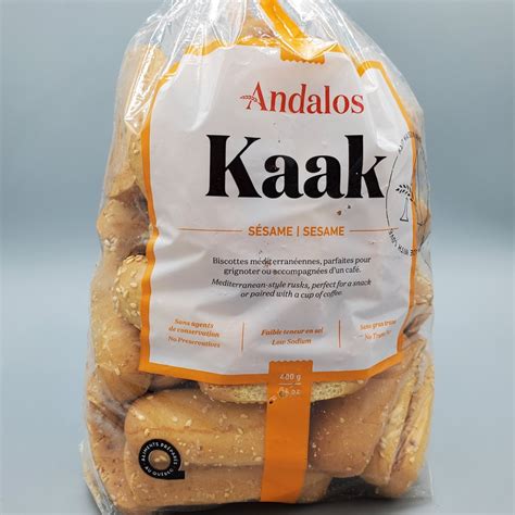 Andalos Kaak Sesame 3in 14oz Phoenicia Specialty Foods
