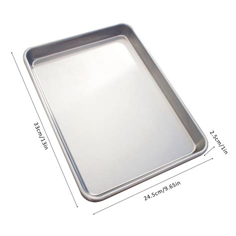 Aluminum Alloy Cake Baking Tray Rectangular 2453 Vicedeal