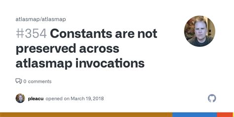 Constants Are Not Preserved Across Atlasmap Invocations · Issue 354