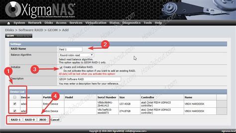 Nas Raid 1 Disk Formatting Options Daypor
