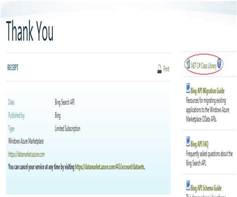 Integrate Bing Search API In ASP NET Web Form MindStick