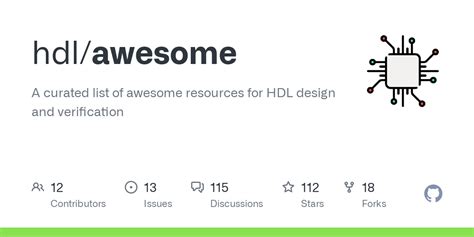 Github Hdlawesome A Curated List Of Awesome Resources For Hdl