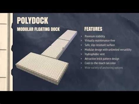 POLYDOCK PolyDock Products Floating Dock Floating Dock