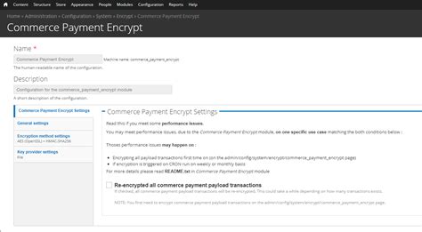 commerce payment encryption