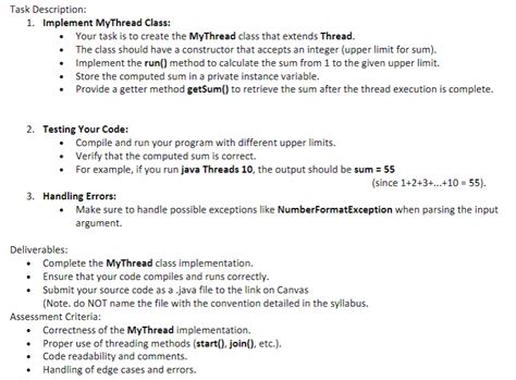 Solved Introduction Java Thread Programming Project Your Chegg