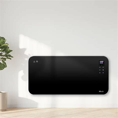 Tcp Smart Wifi Glass Panel Heater 2000w Alexa Compatible Open Window Detector Wall Mounted