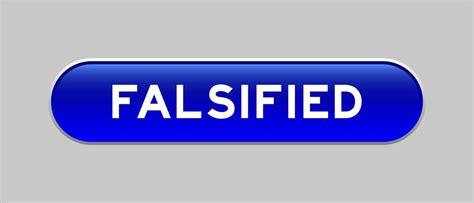 Blue Color Capsule Shape Button With Word Vector Image