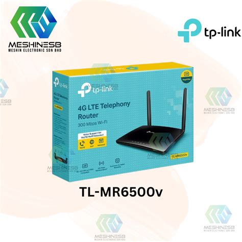 Tp Link Mr6500v N300 4g Lte Telephony Wifi Router Shopee Malaysia