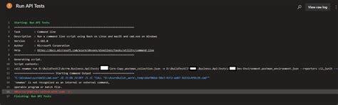 Unable To Run Postman Newman Command In Azure Pipeline Stack Overflow