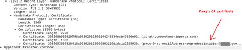 Ca Certificate Issue Imperva Cyber Community