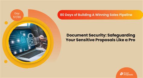 How Proposal Software Enhances Document Security