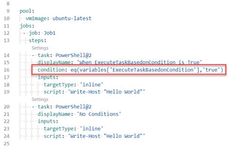 Azure Devops Tips And Tricks 3 How To Execute A Pipeline Task Using Conditions Praveen