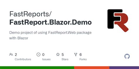 fastreport blazor demo pages error cshtml at master · fastreports fastreport blazor demo · github