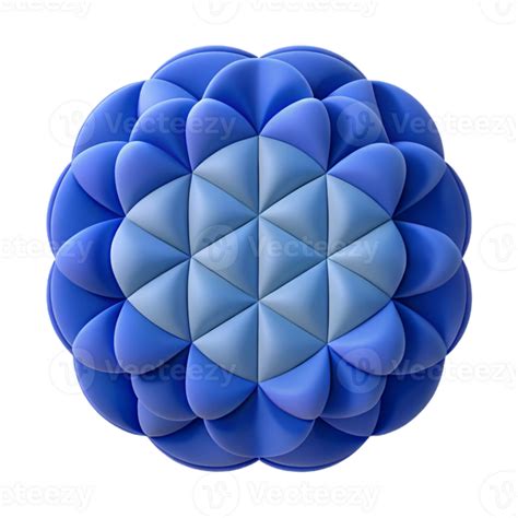 Glorious Unforgettable Geometric Pattern Of Overlapping Circles Scalable Design Flat Color