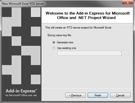 Creating Excel Real Time Data Servers In Vbnet C C