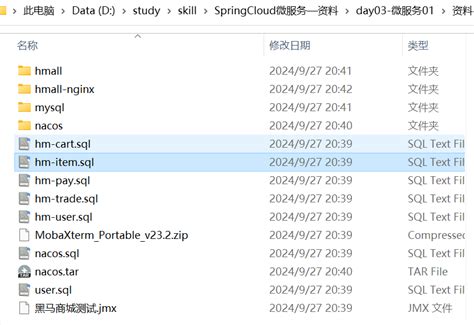 微服务01黑马商城资料 Csdn博客