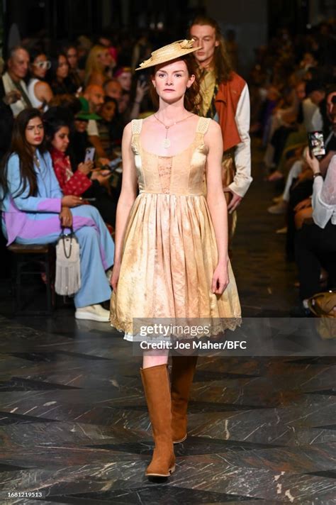 A Model Walks The Runway At The Prophetiks Catwalk Show Let Them Be