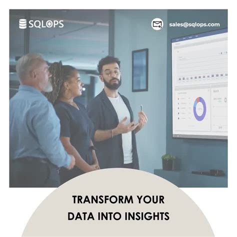 Transform Your Data Into Actionable Insights With Sqlops Posted On The Topic Linkedin