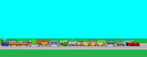 A Pair Of Circus Trains By Leonardleolionheart On Deviantart