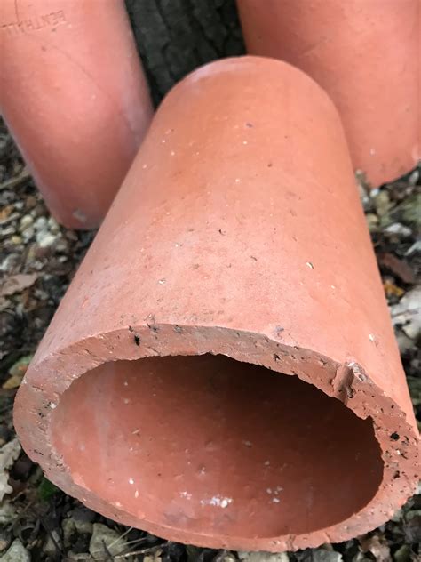 Clay Terracotta Pipe Garden