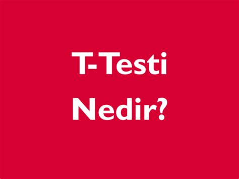 Tukey Testi Nedir Spss Yardimi İstatİstİk Merkezİ