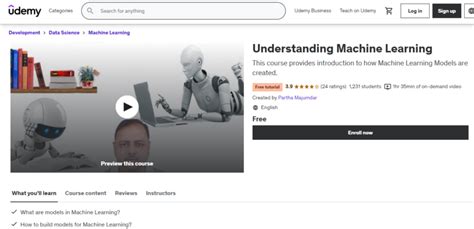 7 best and free udemy machine learning courses in 2024 [june]