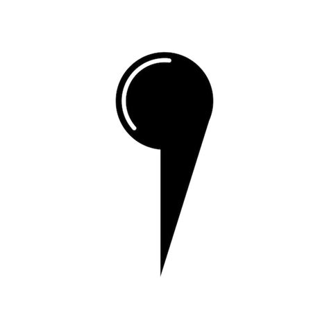 Premium Vector Comma Icon Vector
